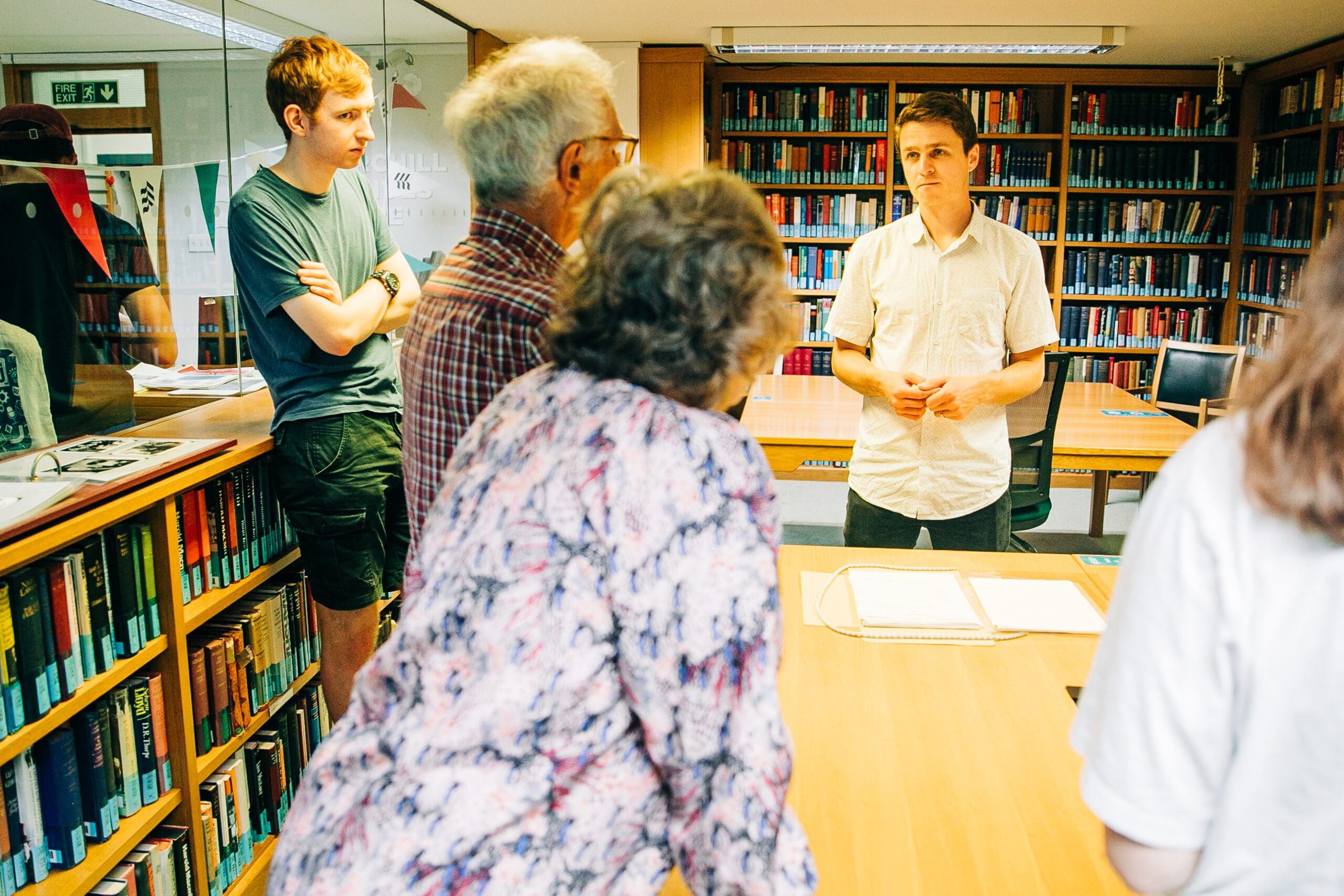 College libraries - Churchill College